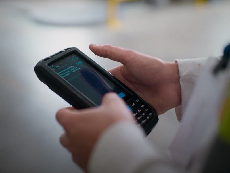 Android Barcode Scanner- Rugged R Series (1D)